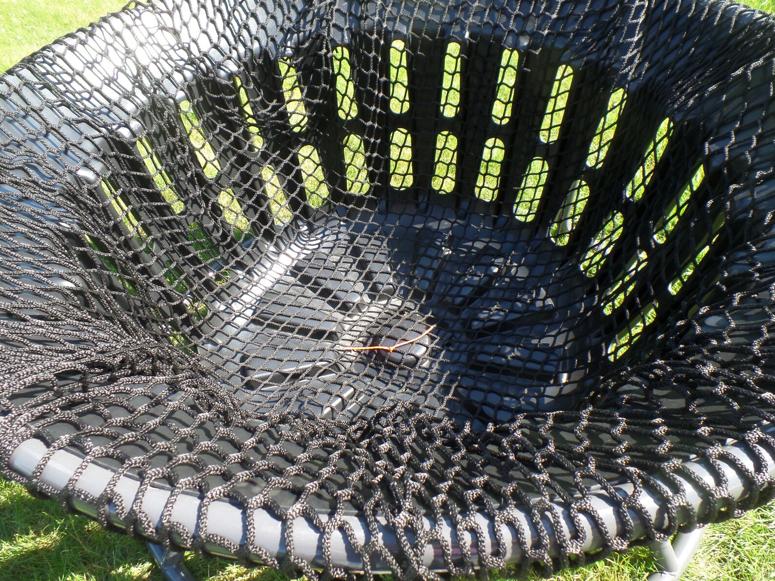 Slow Feed Hay Net for Over Your Hay Basket, Easy Fill. Soft Woven ...
