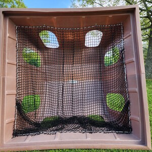 Quick Change Woven Slow Feed Hay Net System for YOUR Plastic Hay ...