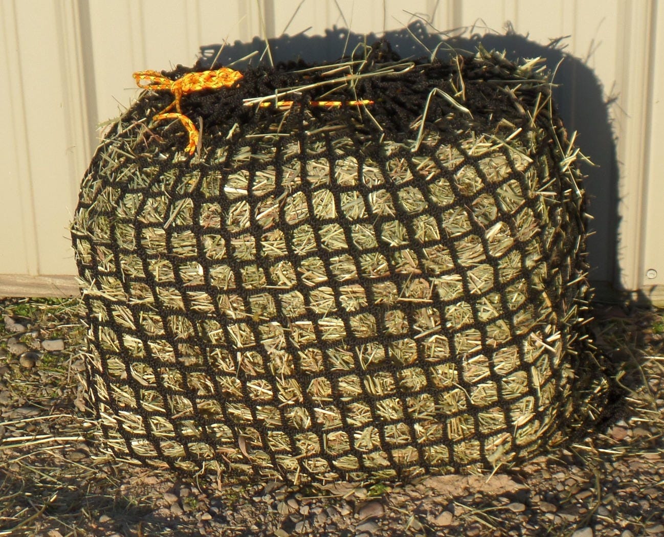Slow Feed Hay Bag 3/4 Woven Mesh Heavy Weight - Etsy