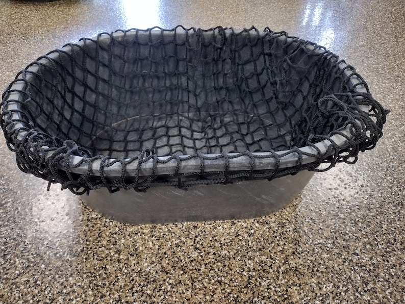 Slow Feed Hay Net for Your 40 to 50 Gallon Tubs , Soft Woven Netting - Etsy