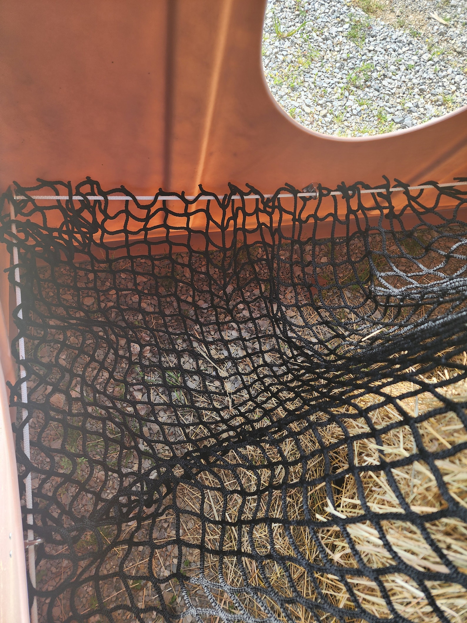 Quick Change Woven Slow Feed Hay Net System (hay Hut/bonnet NOT ...