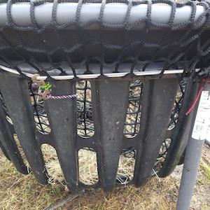 Slow Feed Hay Net for Over Your Hay Basket, Easy Fill. Soft Woven ...