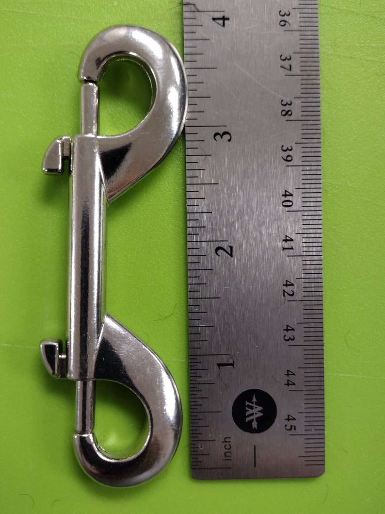 Stainless Steel Double End Snap 4" (pack of 5 Pcs) - Etsy