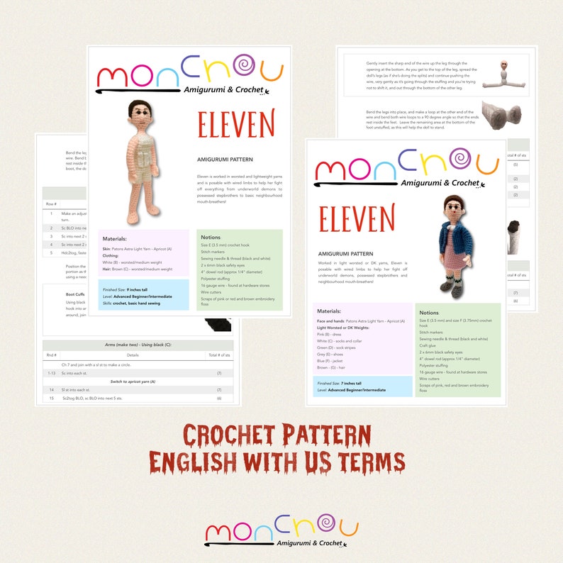 Eleven Crochet Doll Patterns - Etsy