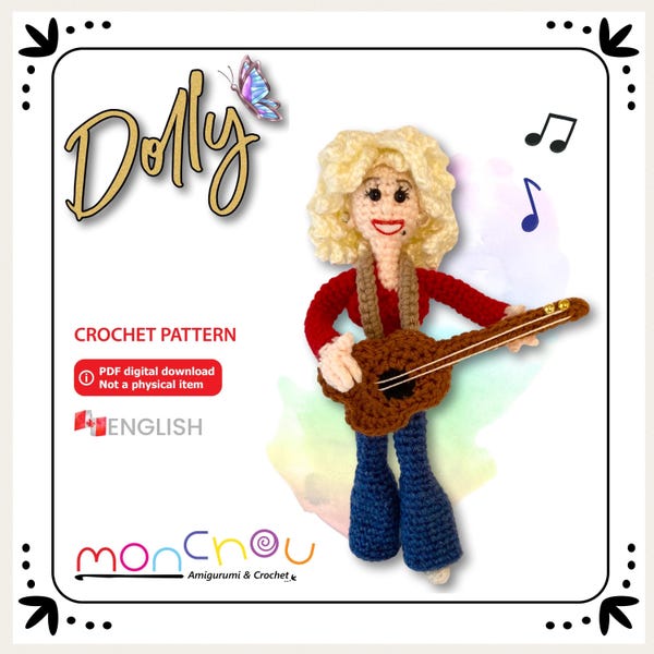 Dolly Parton Pattern - Etsy