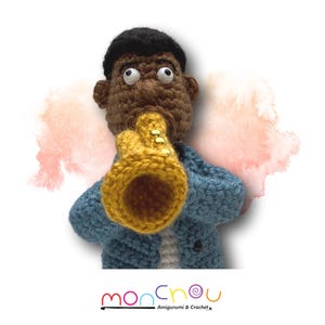 Satchmo Crochet Doll Pattern - Etsy