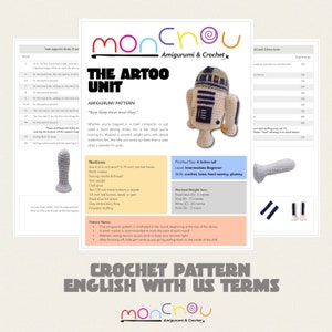 The Artoo Unit Crochet Doll Pattern - Etsy