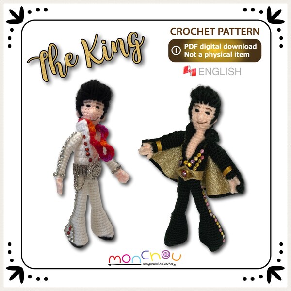 Elvis Crochet Pattern - Etsy