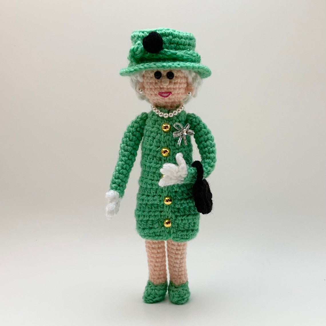 Her Majesty the Queen Crochet Doll Pattern - Etsy