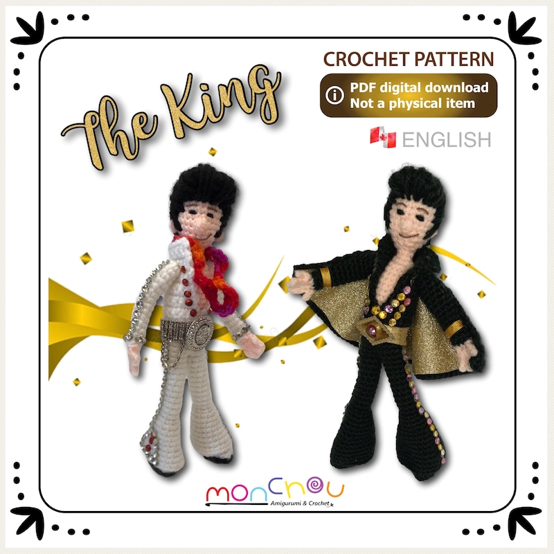 Elvis Crochet Pattern - Etsy