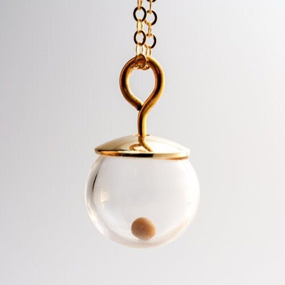 Mustard Seed Necklace in Gold, 14K Gold-filled, Faith Jewelry ...