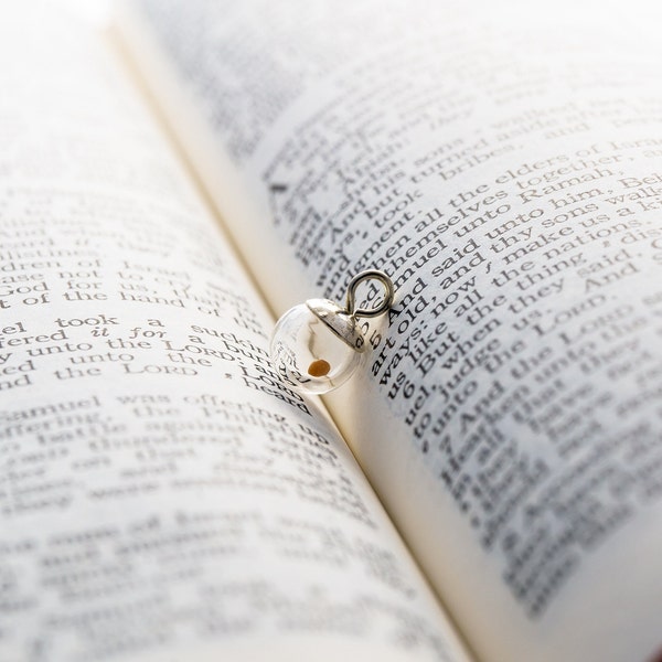 Mustard Seed Charm - Etsy