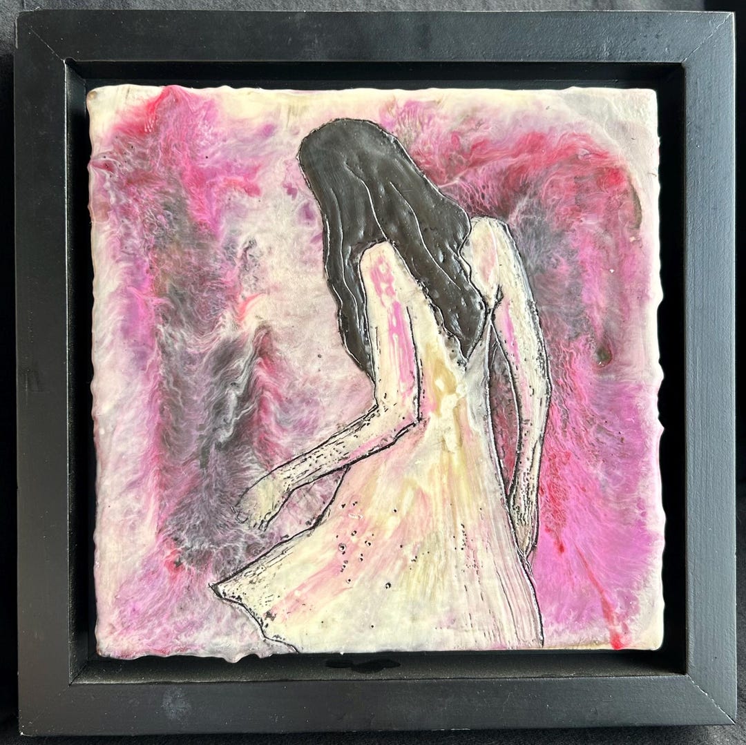 Dance- Original Encaustic Wax Painting - Etsy