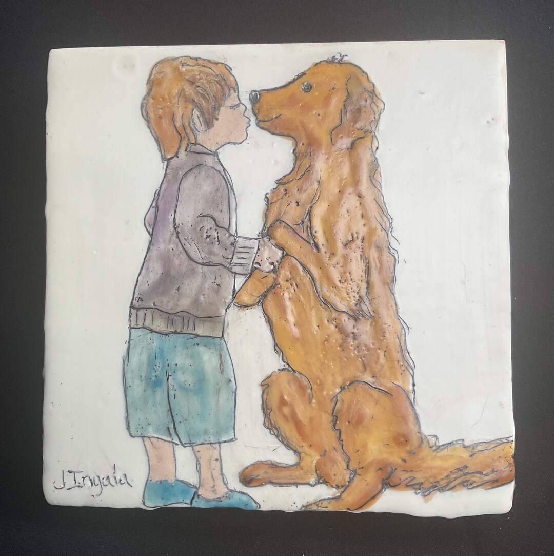 Incoming Kisses! - Original Encaustic Beeswax Painting - Etsy