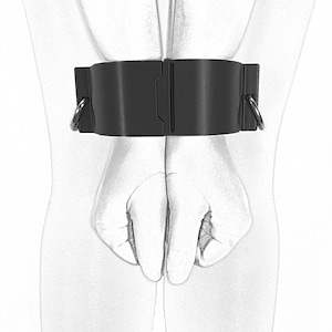 Locking Self Bondage Wrist Cuffs palm to Palm, Mature - Etsy Australia