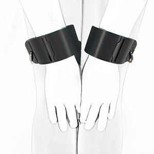 Locking Self Bondage Wrist Cuffs (mature) - Etsy Australia