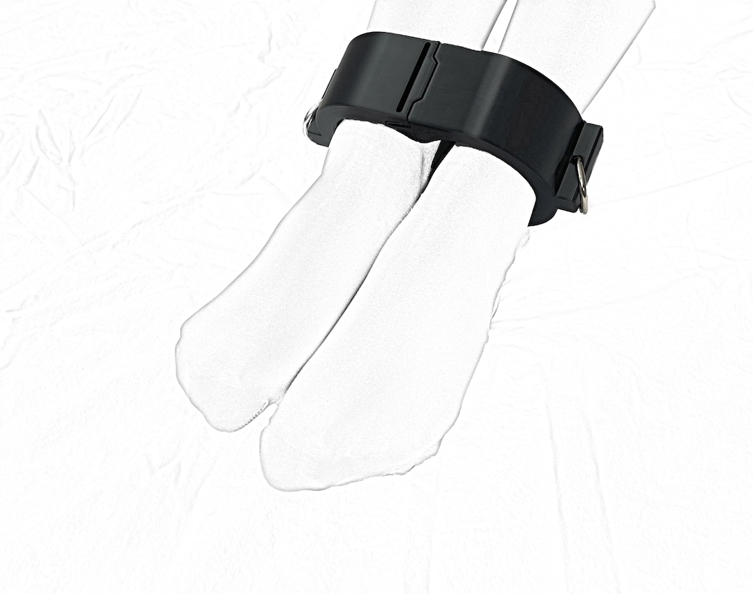 Locking Self Bondage Ankle Cuffs (feet Together, Mature) - Etsy