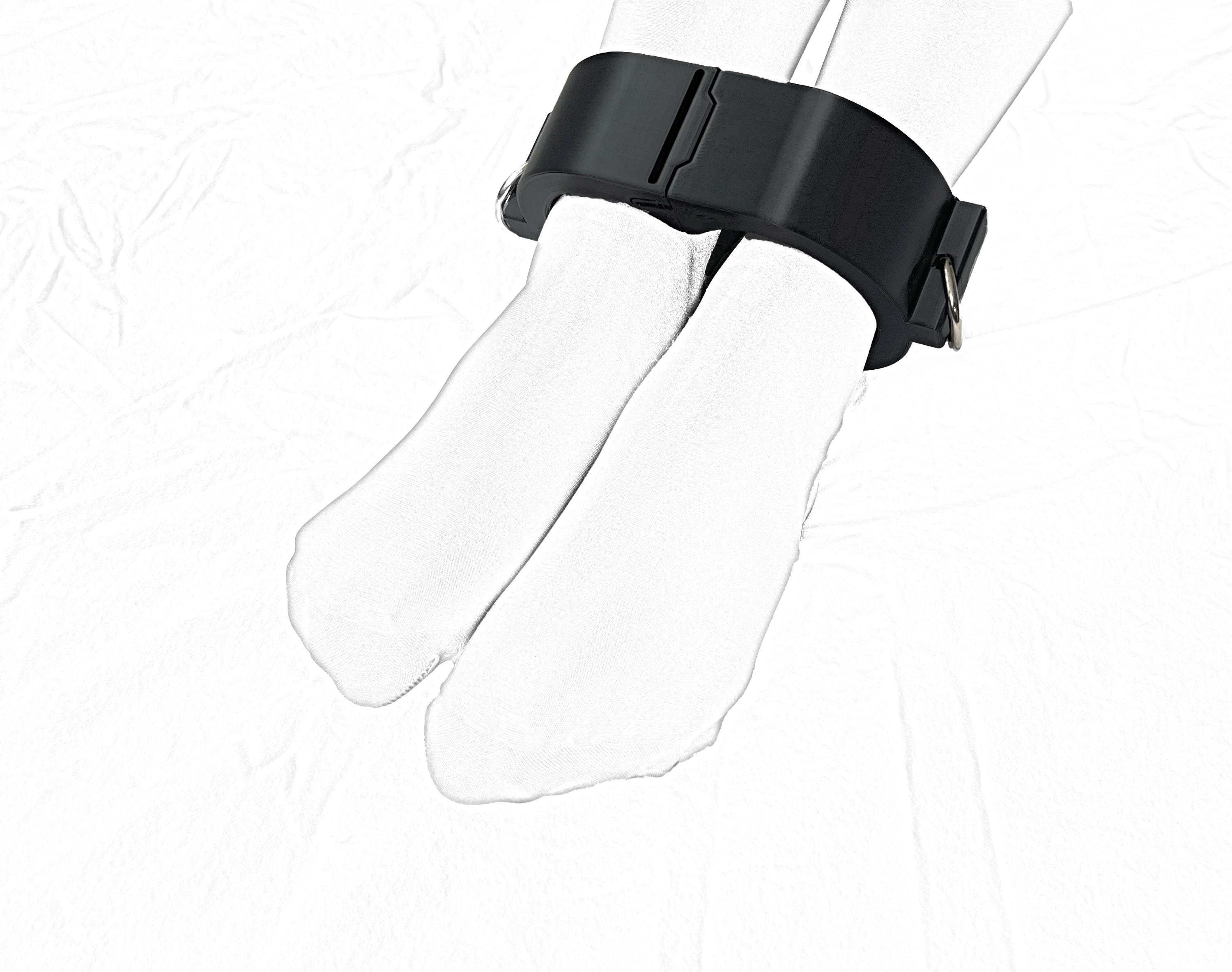 Locking Self Bondage Ankle Cuffs (feet Together, Mature) - Etsy