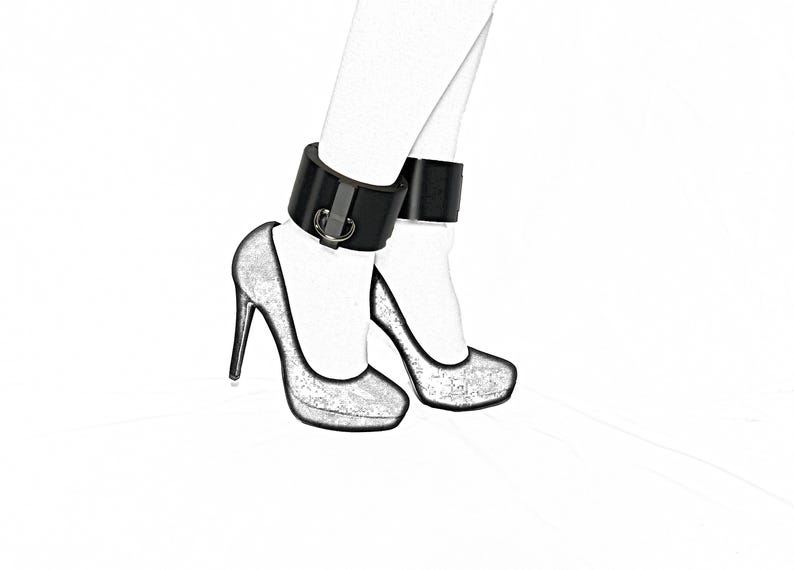 Locking Self Bondage Ankle Cuffs (mature) - Etsy