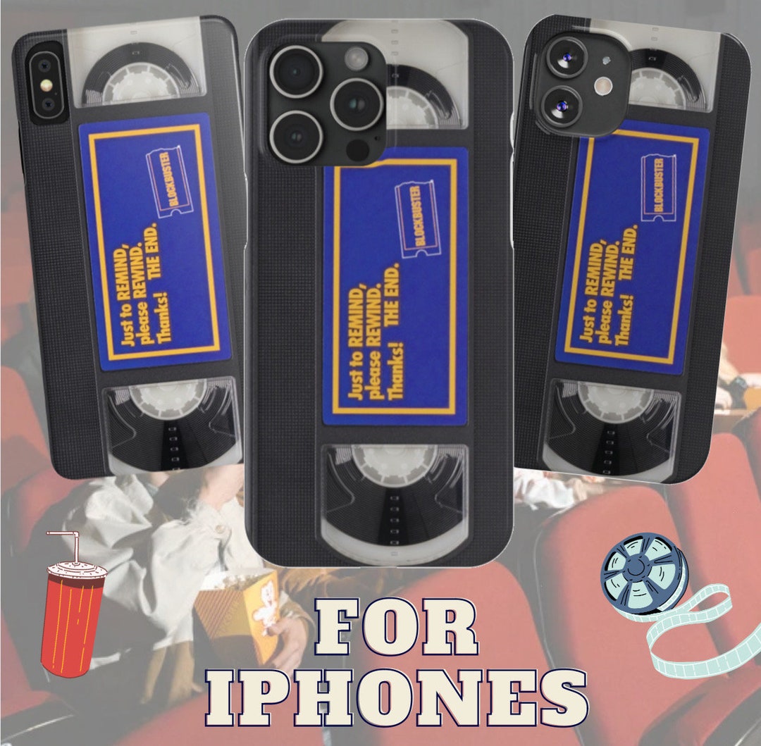 Vintage Original Blockbuster VHS Retro iPhone Case - Etsy