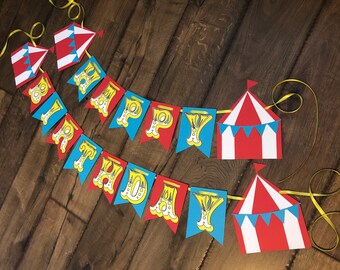 Big Top Banner - Etsy