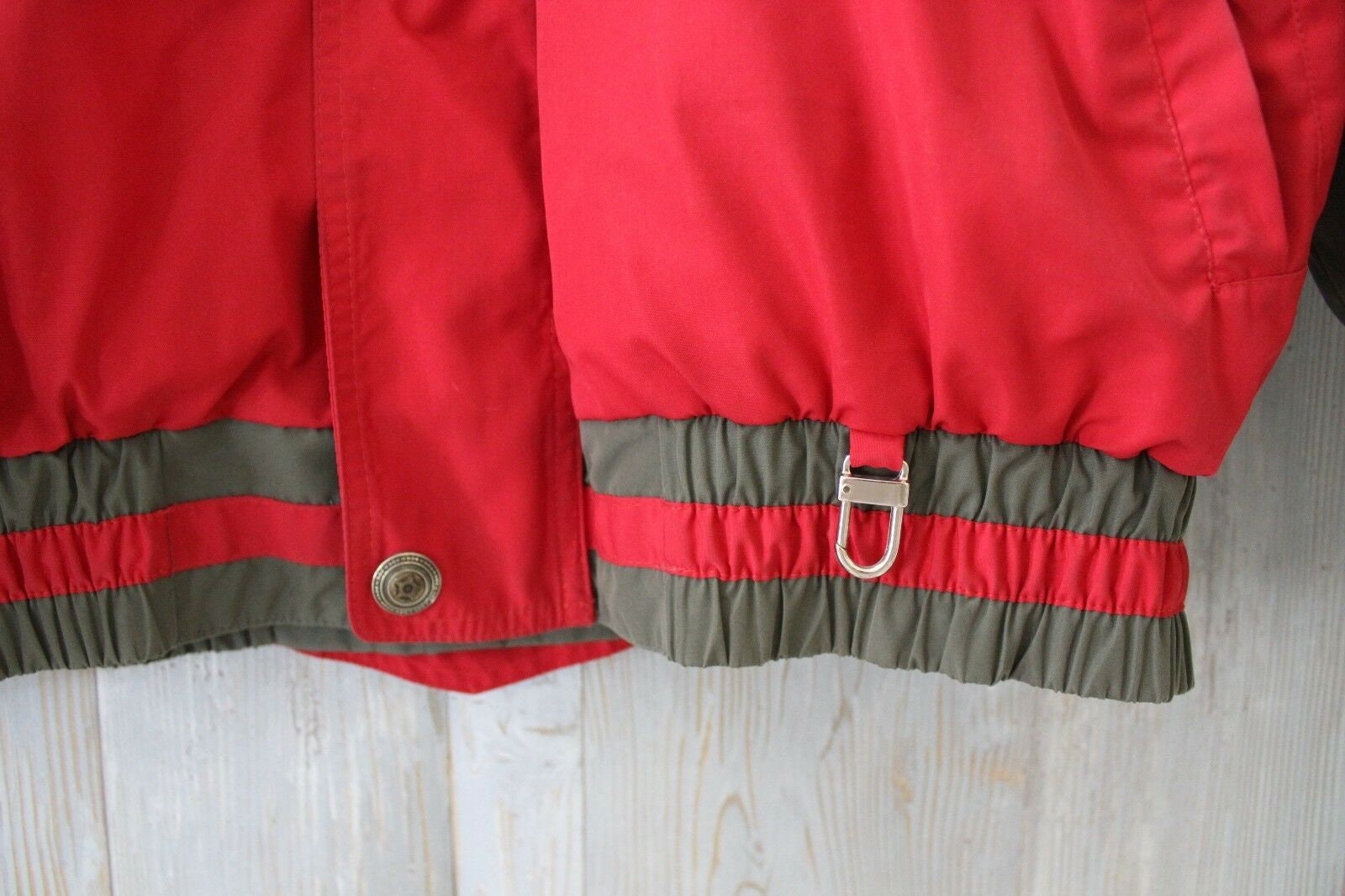 Retro BOGNER Red & Gray Puffer SKI JACKET Gorpcore Coat 38 - Etsy