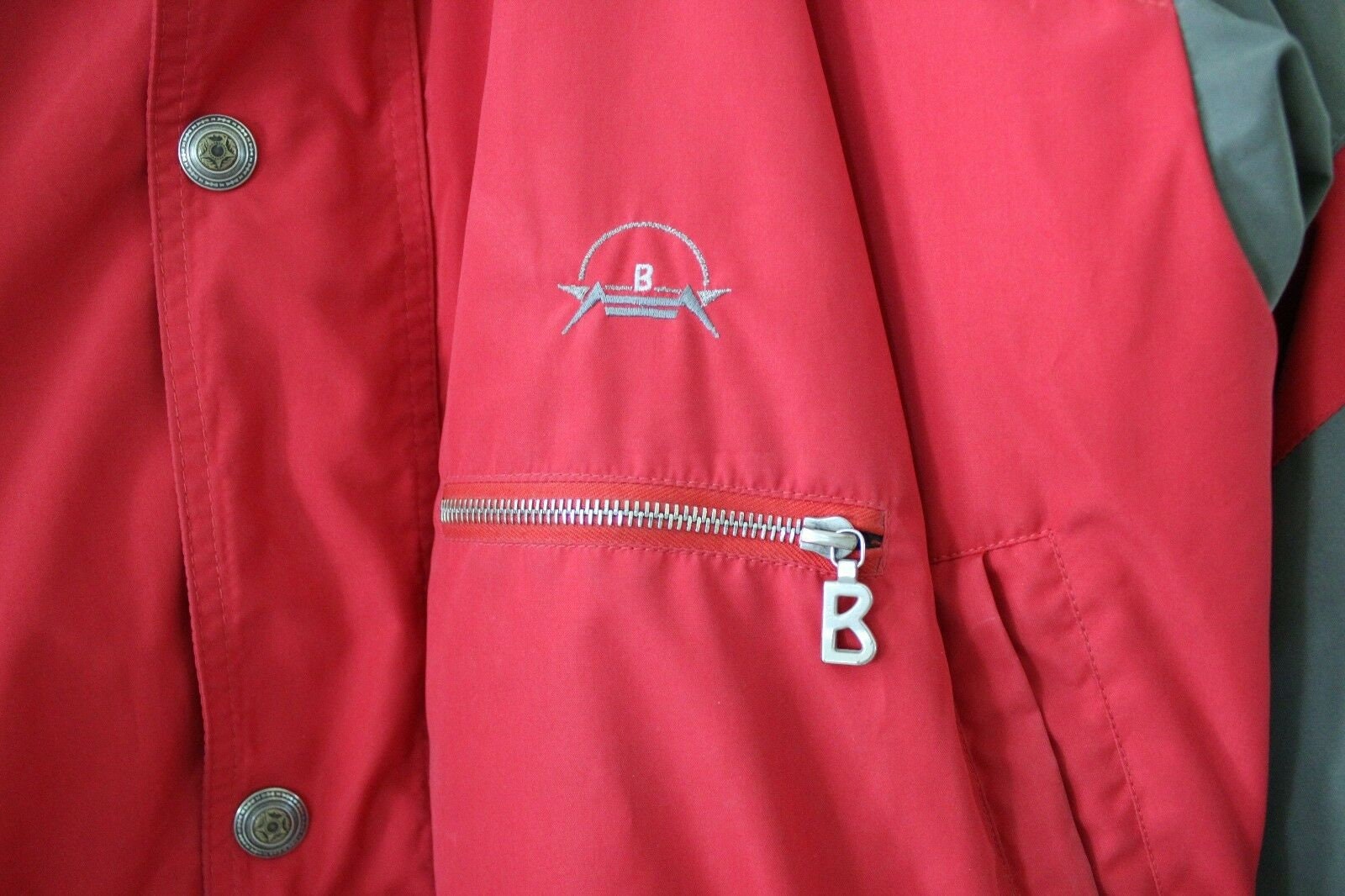 Retro BOGNER Red & Gray Puffer SKI JACKET Gorpcore Coat 38 - Etsy
