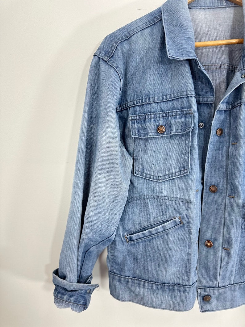 Vintage 50s Distressed Barn Union Utility Mining Denim Jean Jacket - Etsy