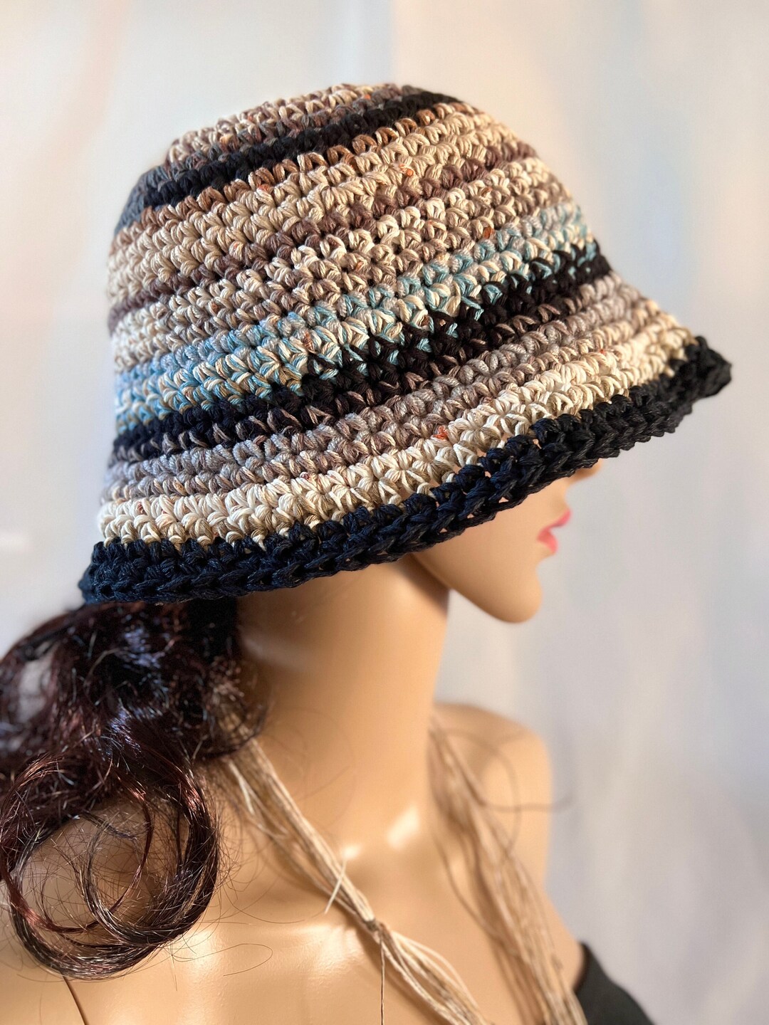 Original Crochet Bucket Hat, the Real One Original Bucket Hat Made in ...