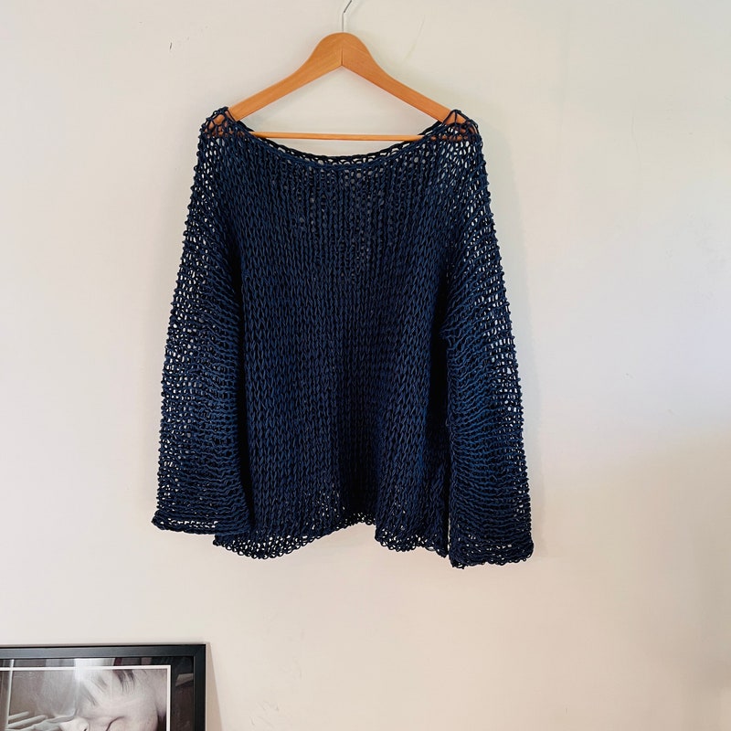 Open Knit Sweater - Etsy