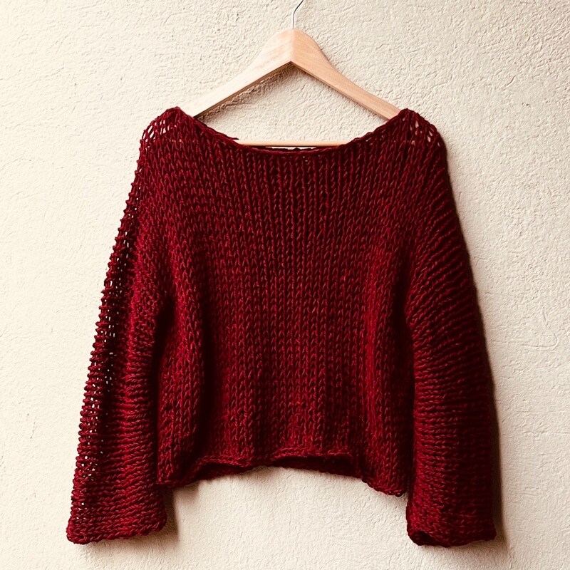Open Knit Sweater - Etsy