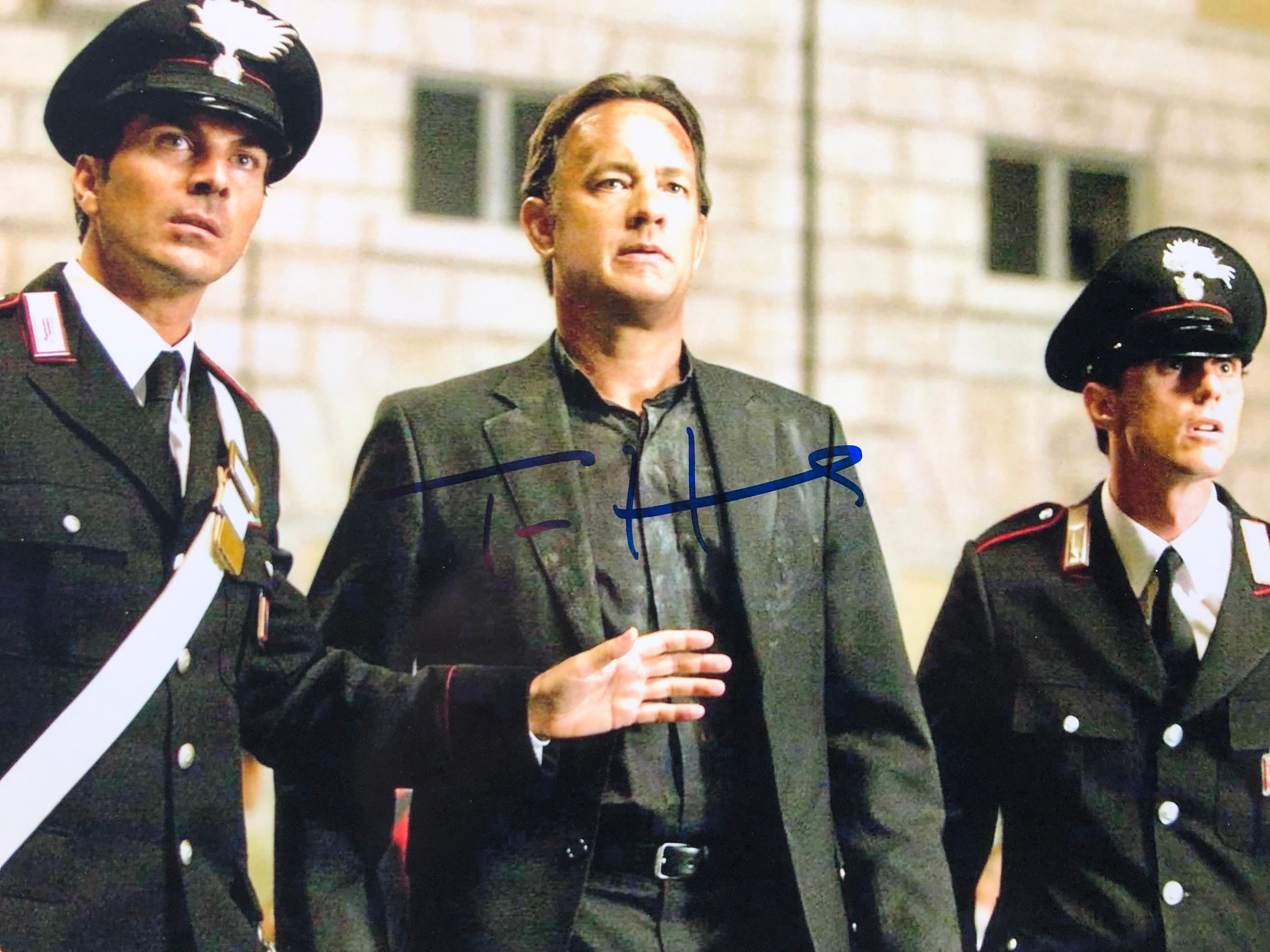 The Da Vinci Code 8x10 Authentic Tom Hanks Signed Autographed - Etsy