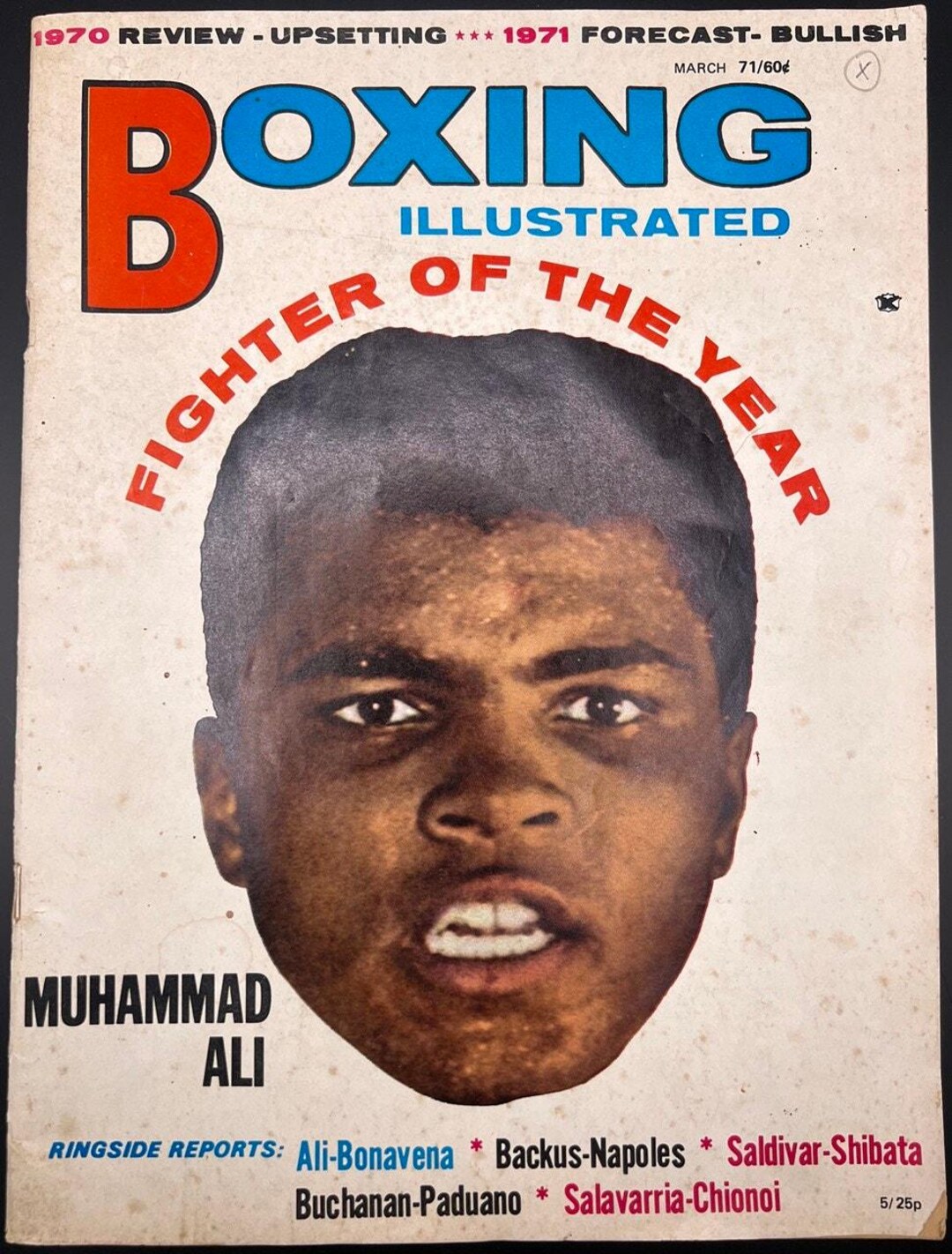 1971 Boxing Illustrated Muhammad Ali Magazine Greatest Cassius Clay ...
