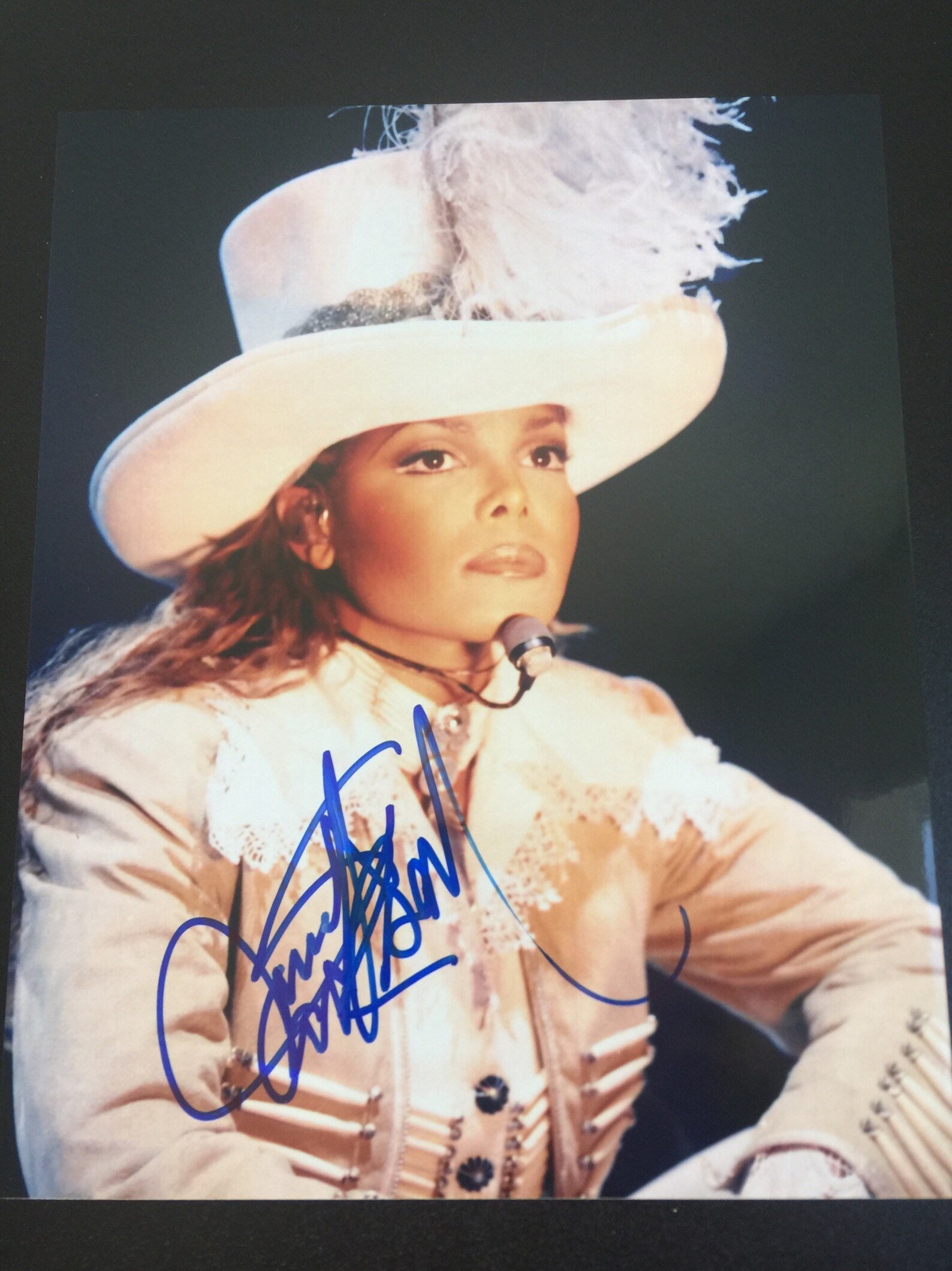 Pop Music Legend Authentic 8x10 Janet Jackson Signed | Etsy