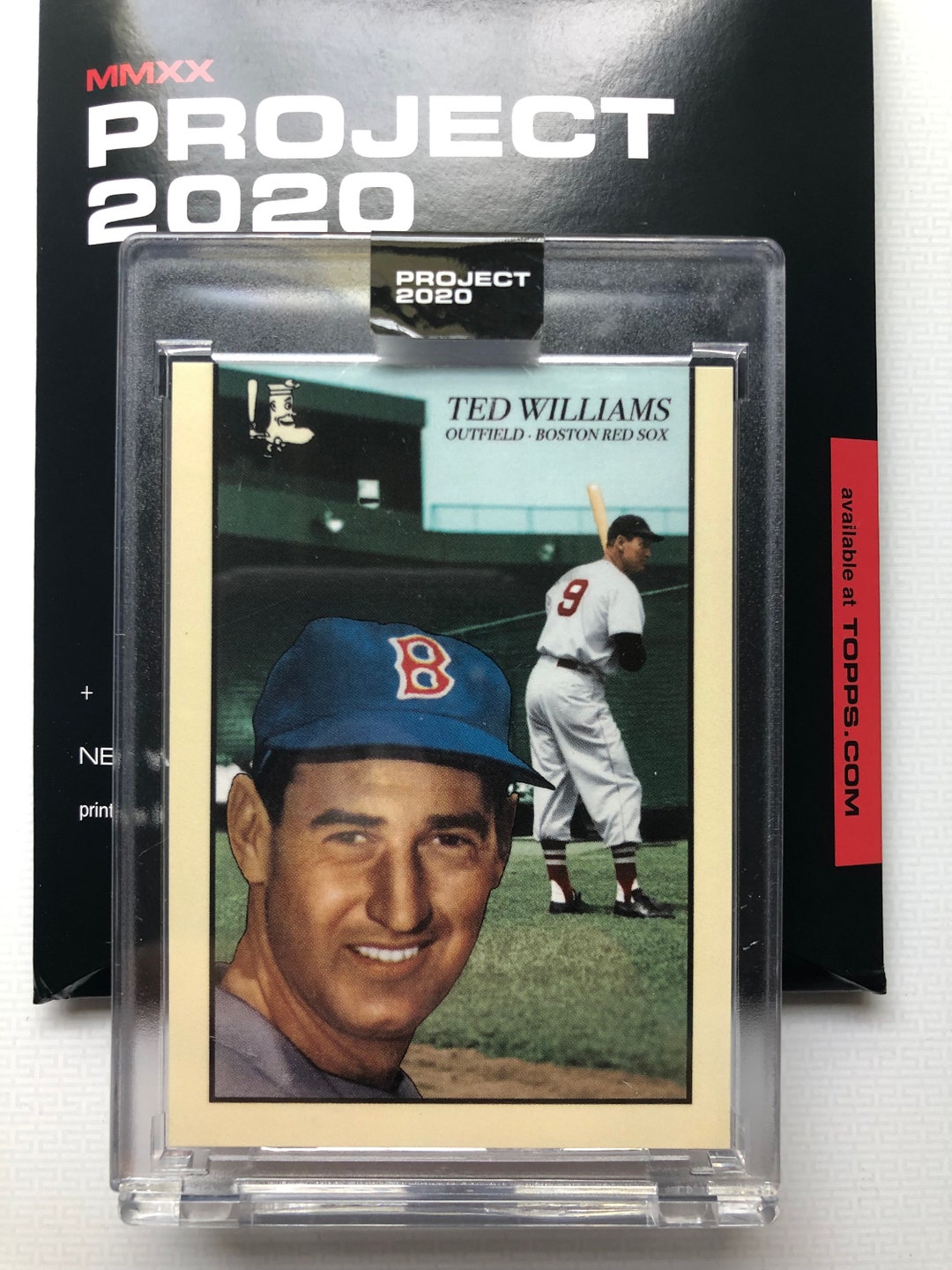 Topps Project 2020 Ted Williams Oldmanlan, 1954 Ted Williams Rookie ...