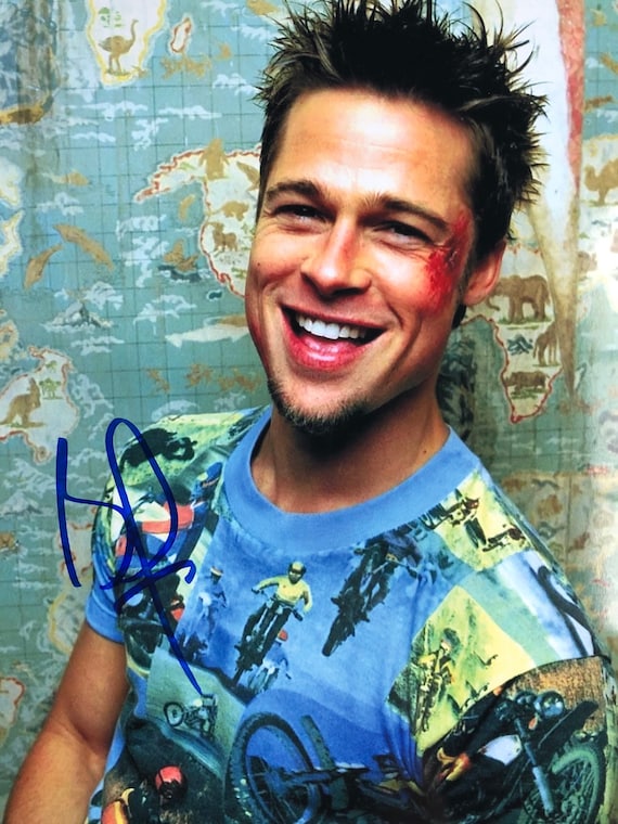 Brad Pitt Goatee Fight Club