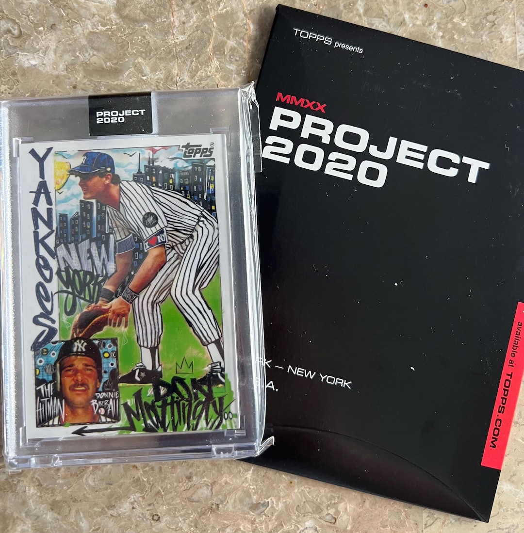 Topps Project 2020 Don Mattingly by King Saladeen 1984 Don Mattingly ...