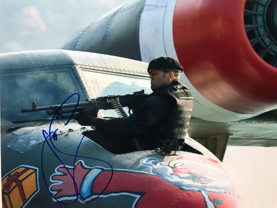 Expendables Authentic Jason Statham Signed 8x10 Autographed | Etsy