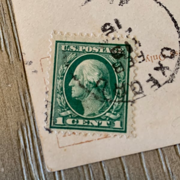 1 Cent George Washington Stamp - Etsy