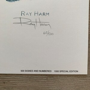Ray Harm Art Print Cougar Signed and Numbered 65/500, 12" X 16" - Etsy