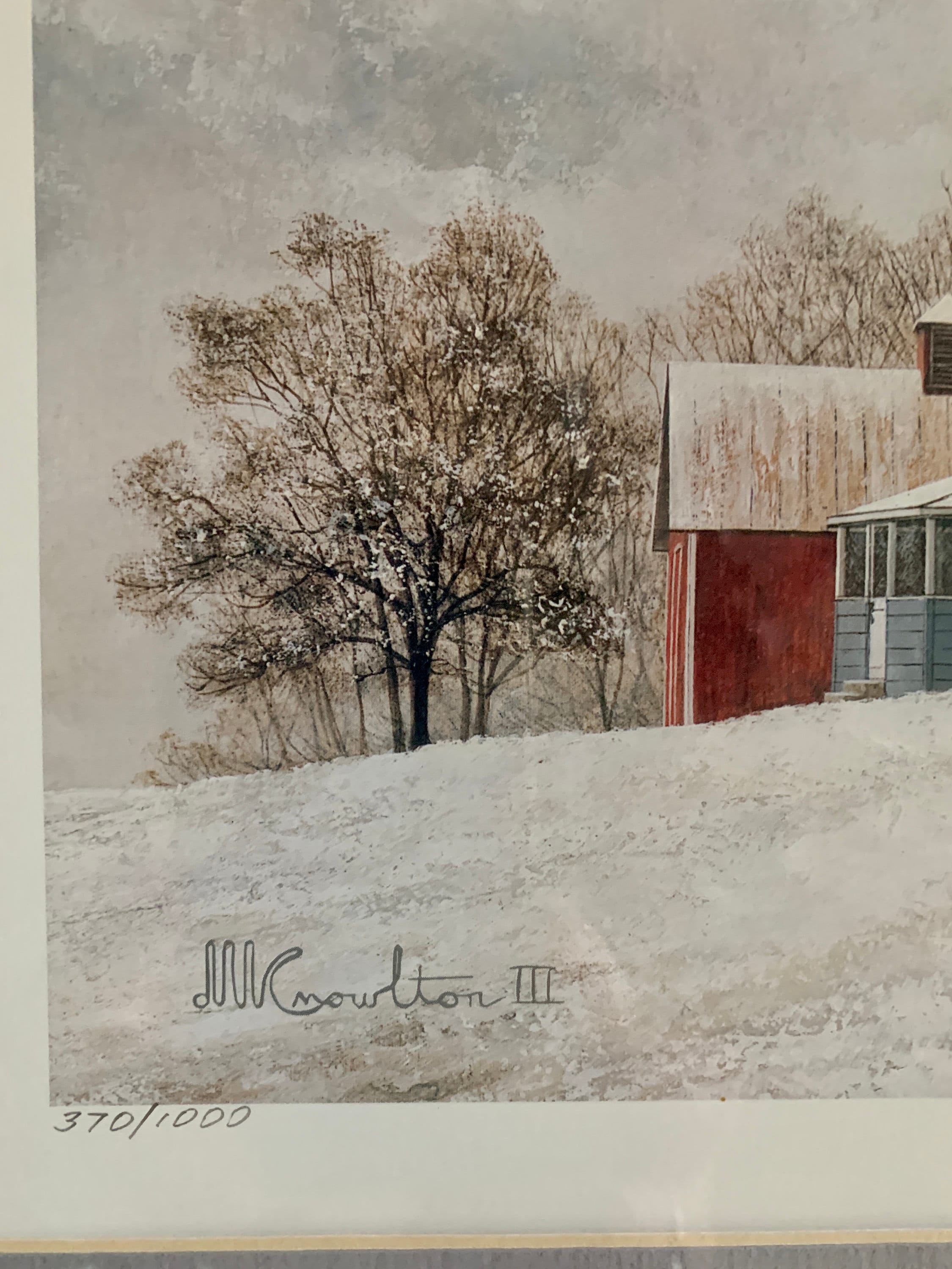 David Knowlton III, spring's Coming, Signed Numbered Lithograph Print ...