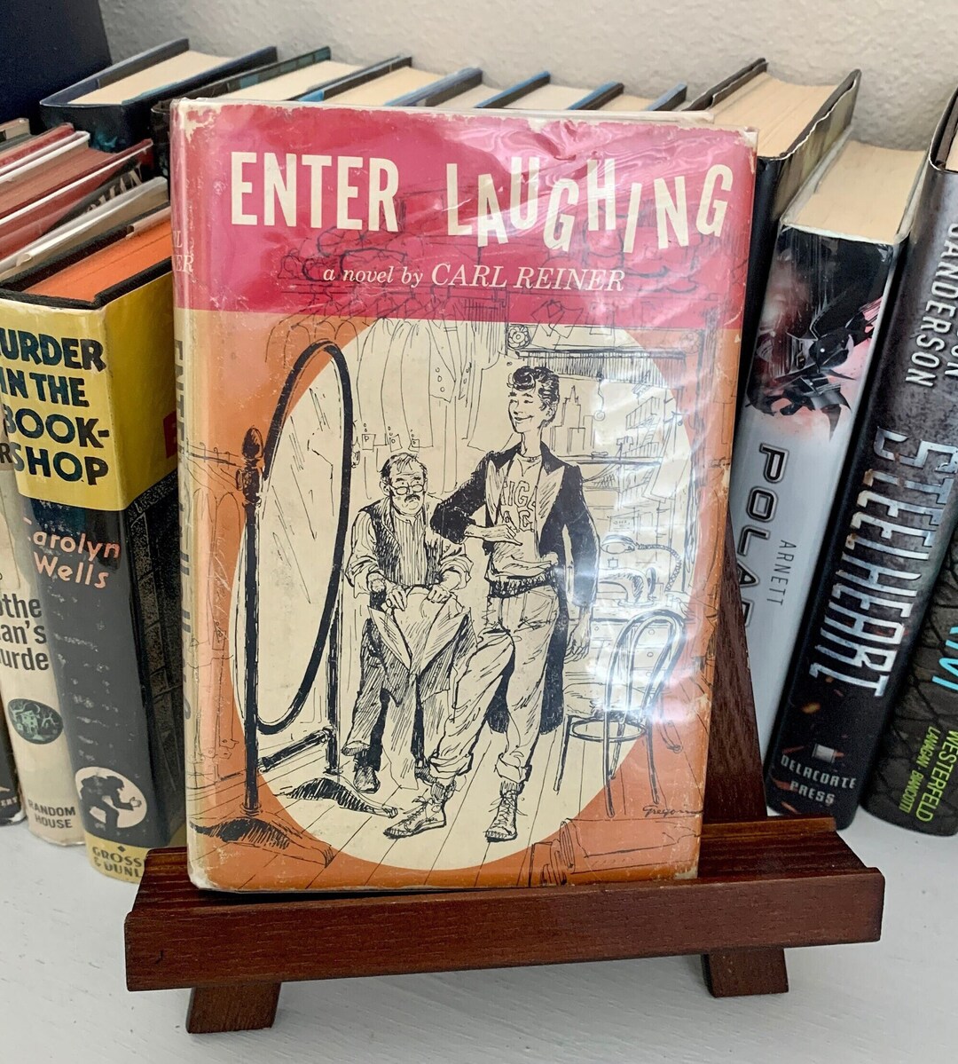 Enter Laughing Book by Carl Reiner 1958 First Edition, First Printing ...