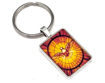 Holy Spirit Key Chain - Etsy