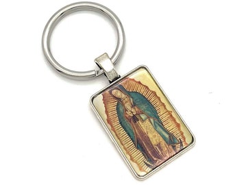 Virgin Mary Key Chain | Etsy