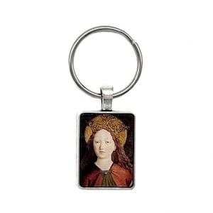 Saint Catherine of Alexandria Key Chain - Etsy