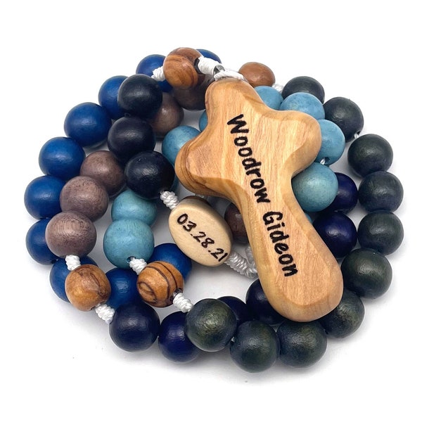 Wood Rosary - Etsy
