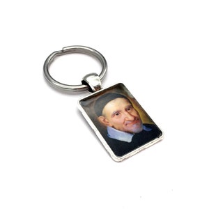 Saint Vincent De Paul Key Chain Patron of Charities - Etsy
