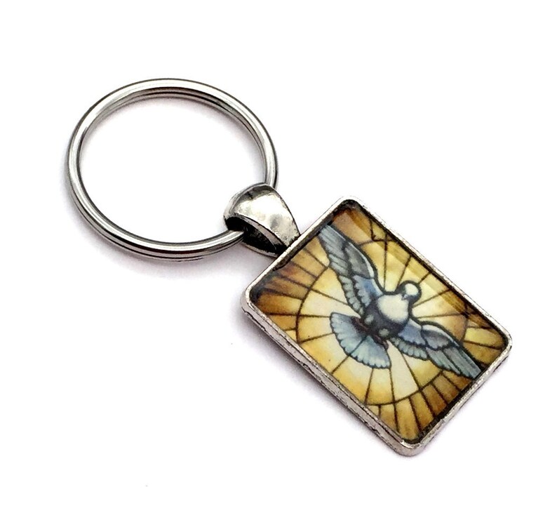 Holy Spirit Key Chain - Etsy