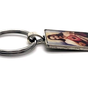 Sacred Heart of Jesus Key Chain - Etsy