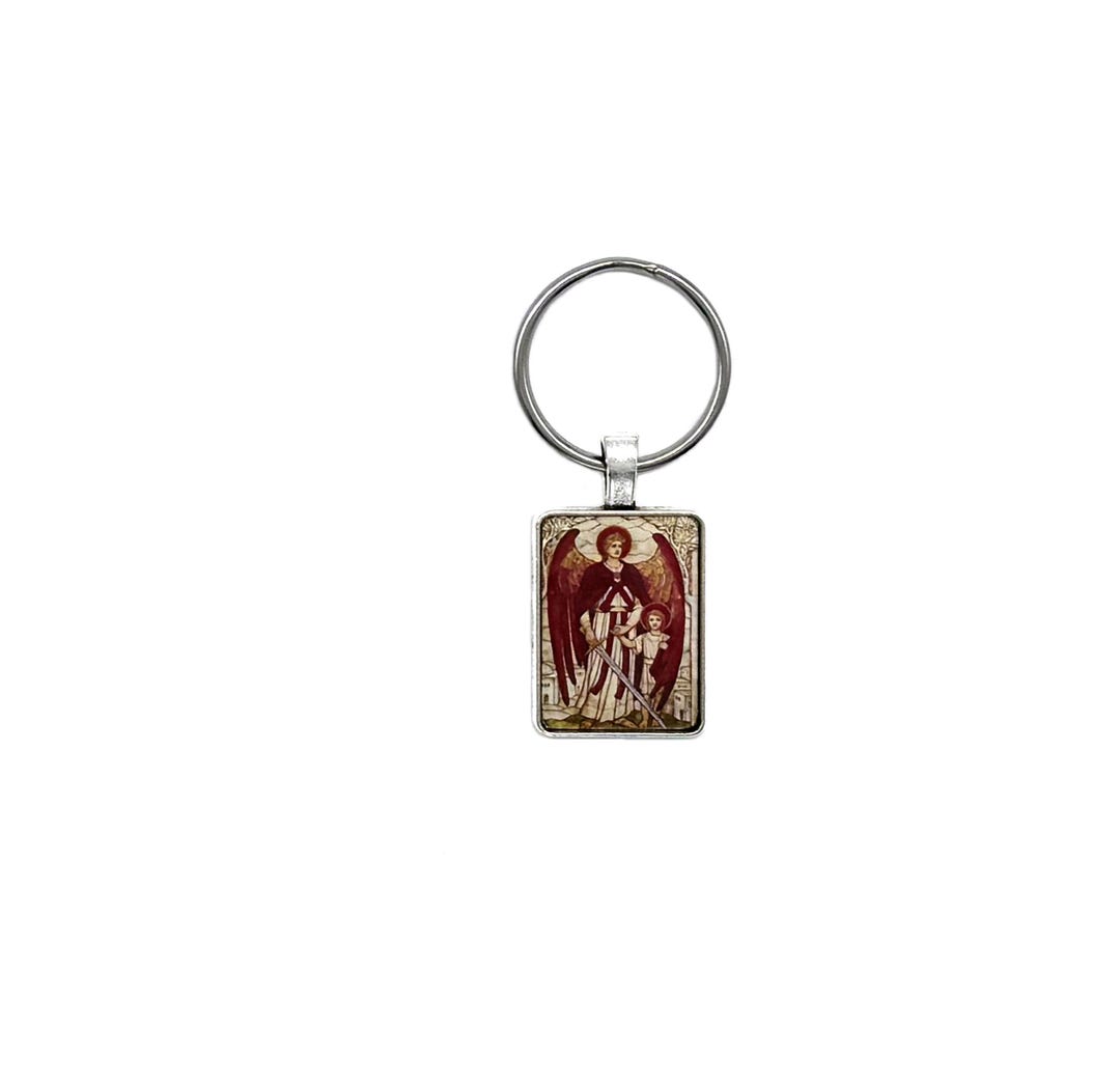 Saint Raphael the Archangel Key Chain - Etsy